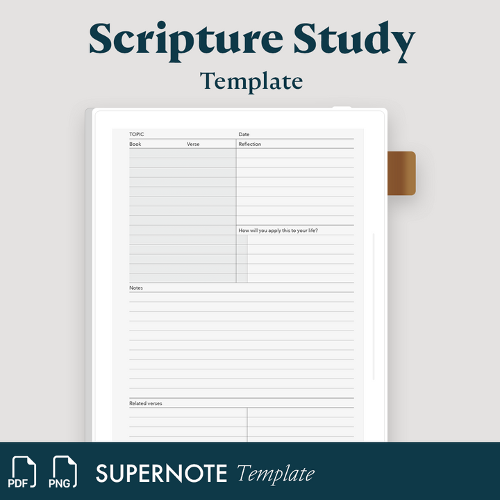 Supernote Templates - Bring Productivity to Your Life