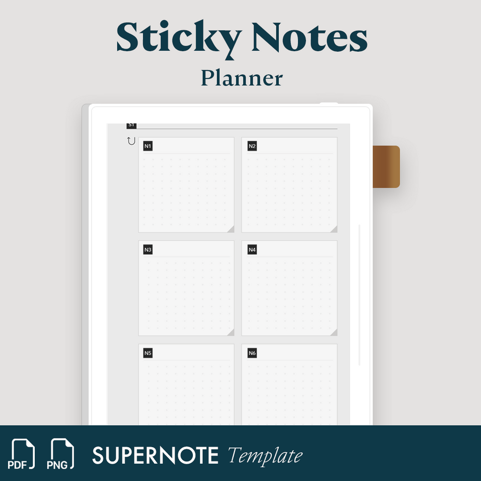 Supernote Templates - Bring Productivity to Your Life